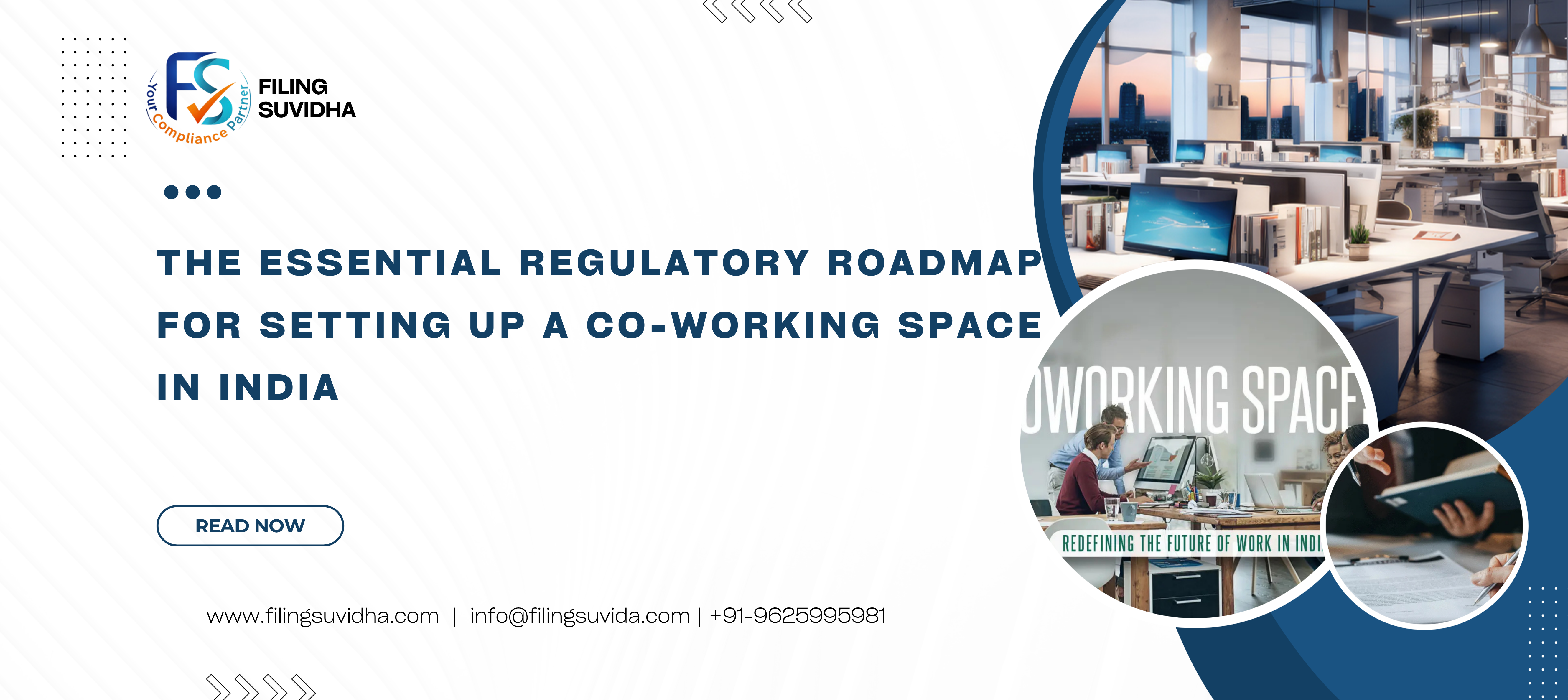 Regulatory Guide to Start a Co-Working Space in India – FilingSuvidha